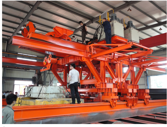 Custom Bridge Beam Segment Lifter With Electric Winches Technical Data