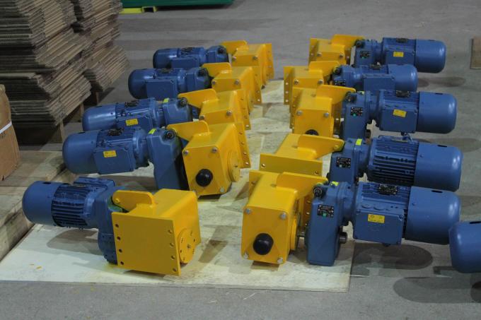 Heavy Duty Crane End Carriage Hollow Shaft End Wheel Block Open Gear ...