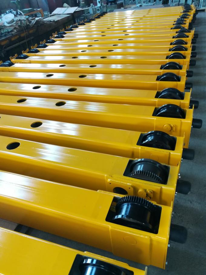 Hoist crane parts/Open Gear Single Girder Overhead Crane End Carriage