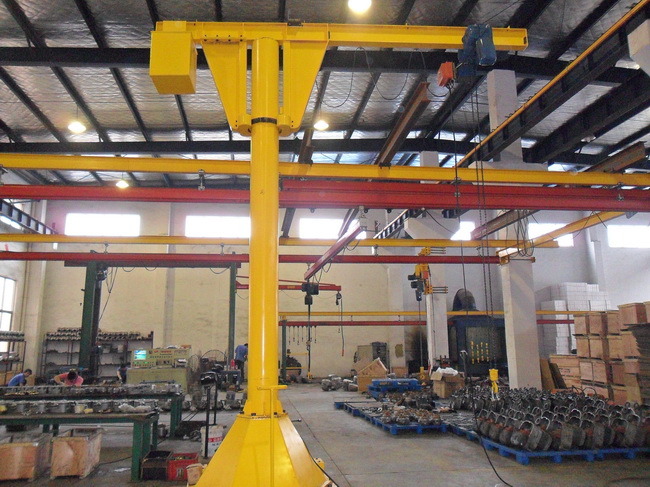 Slew Brake Truck Mounted Boom Jib Crane 250kg Lifting Load For Machine ...