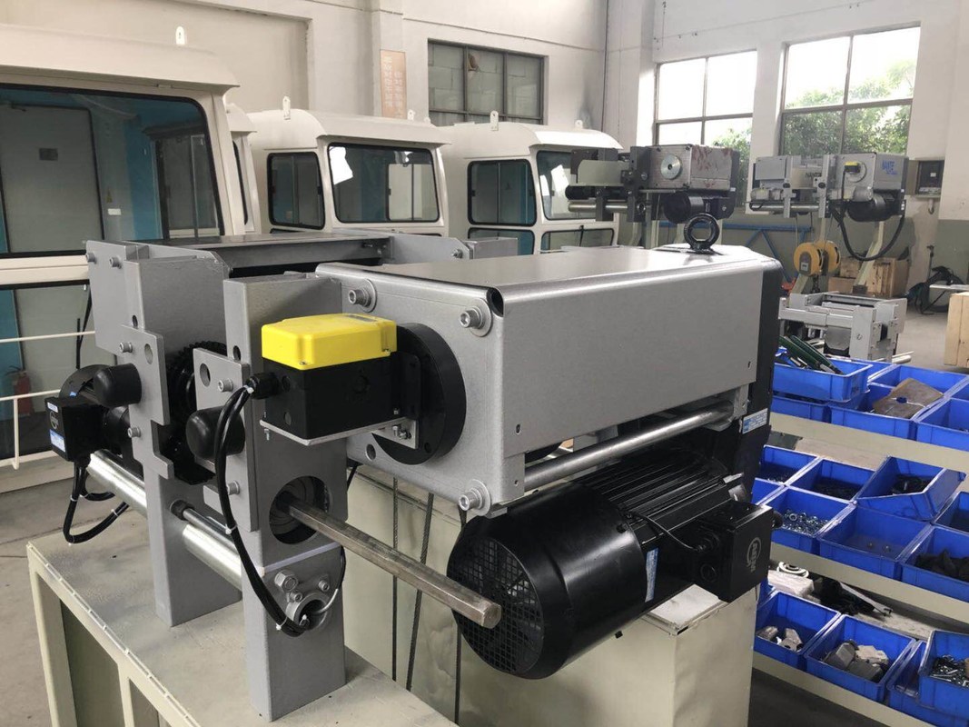 Automated Hoisting Systems Custom Low Headroom Electric Rope Hoist NHA Type