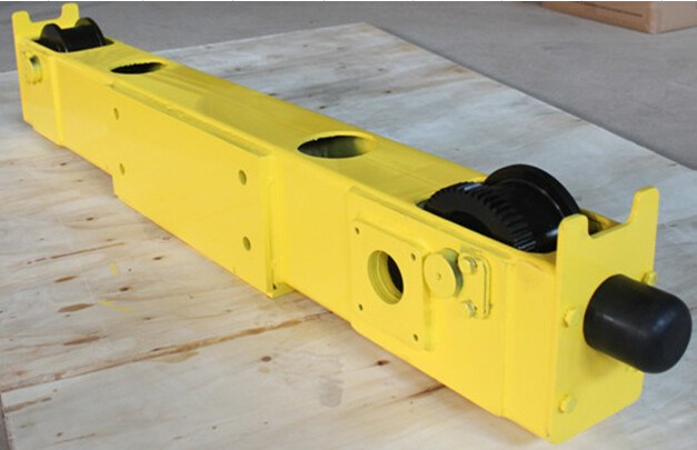 40Cr Open Gear Bridge Crane End Trucks / Wheel Block For End Carriage ...