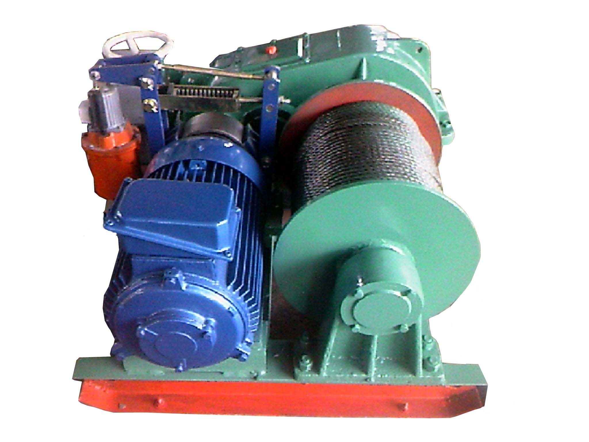 Construction Electric Hoist Winch With Compact / Light Weight Material ...